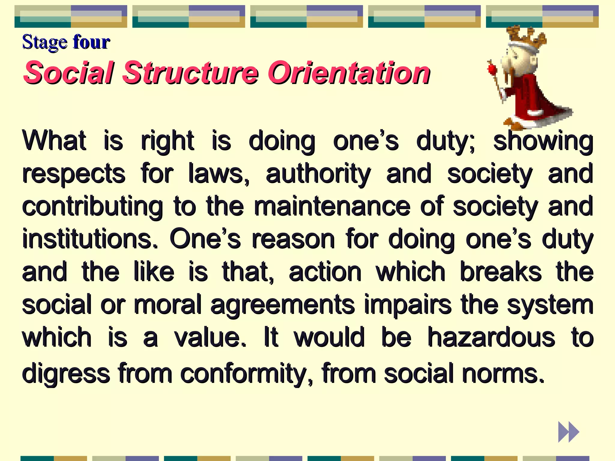 Stages of moral development | PPT