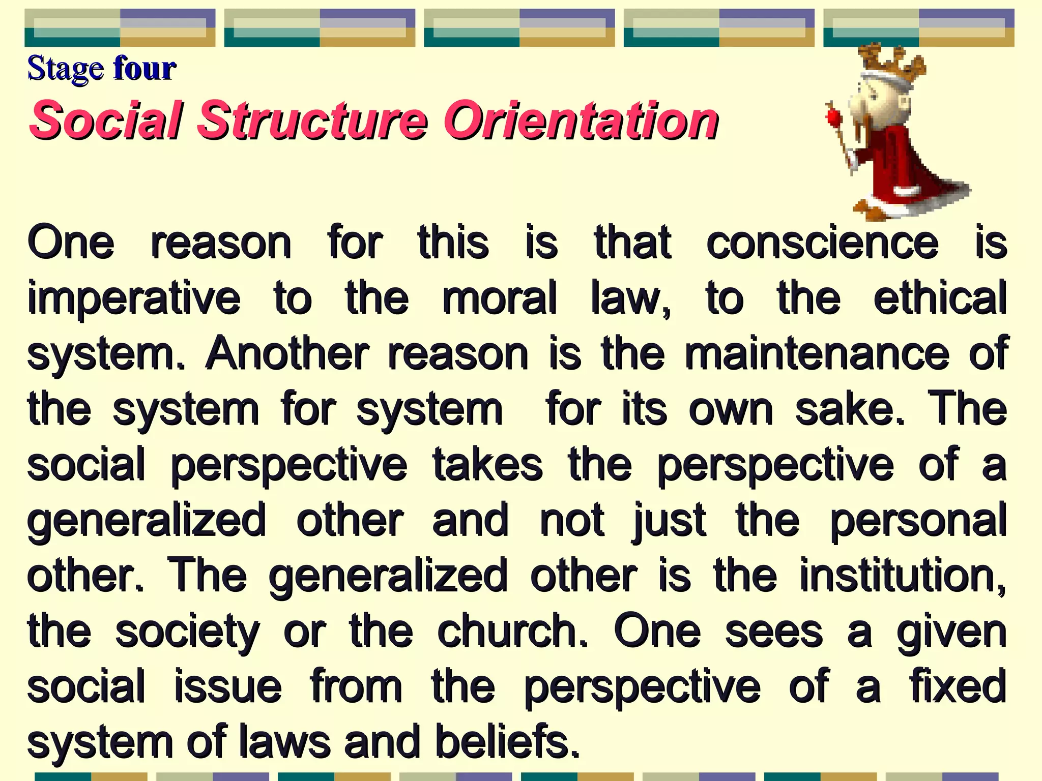 Stages of moral development | PPT