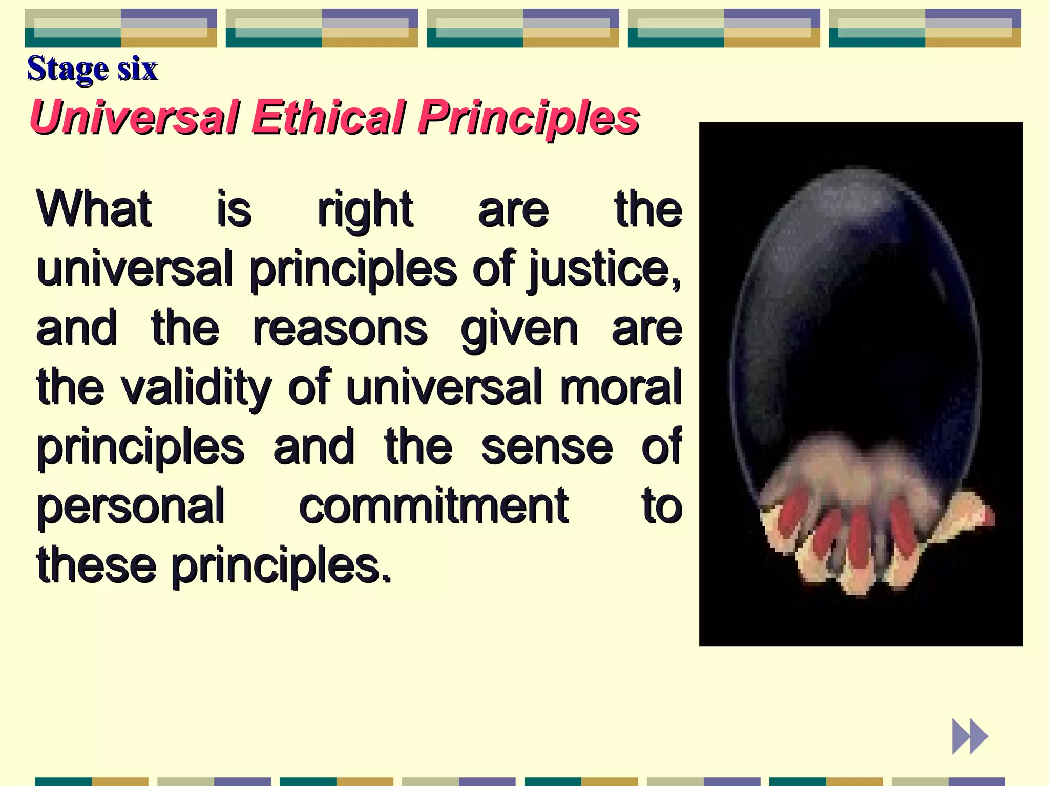Stages of moral development | PPT