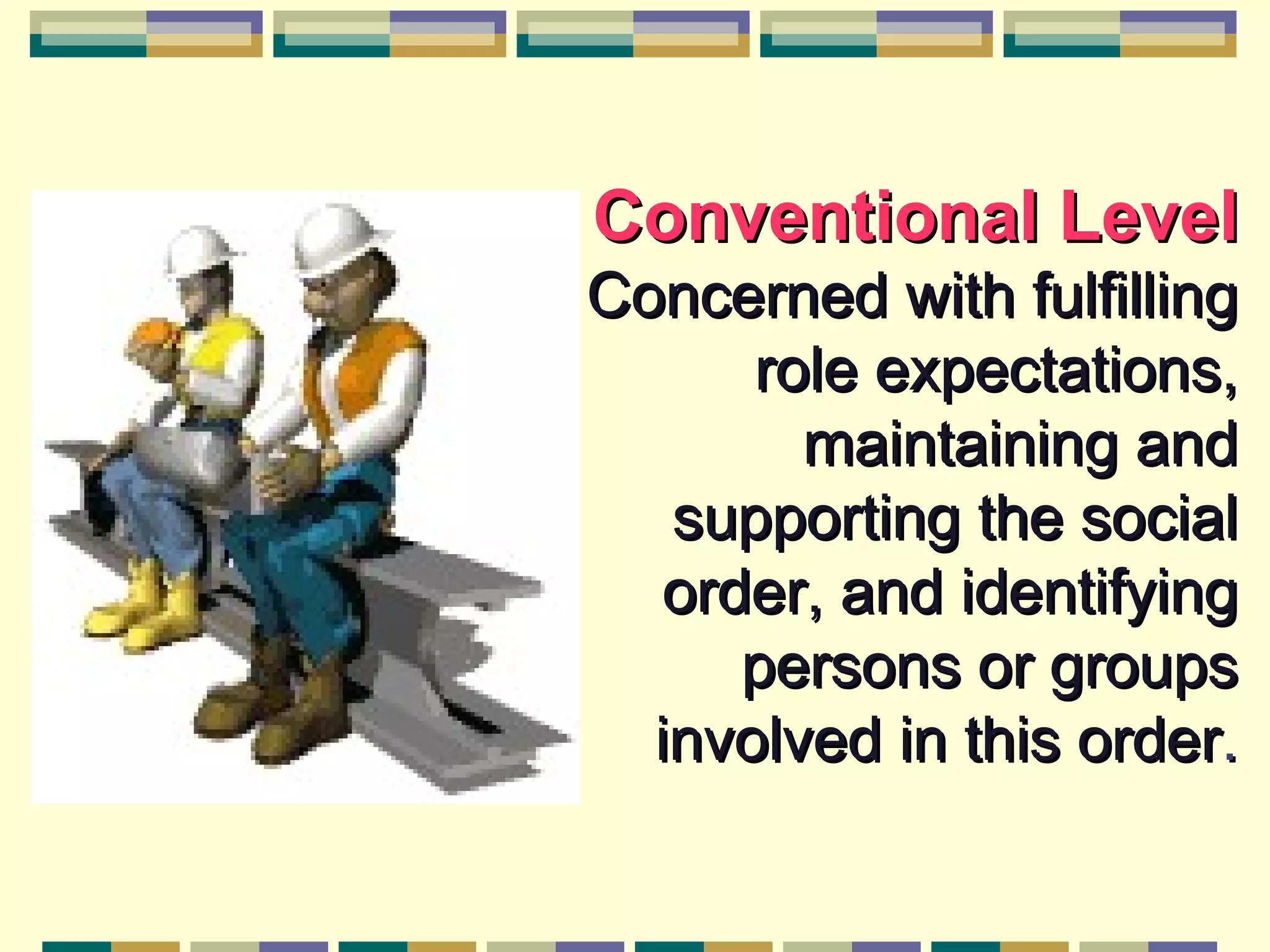 Stages of moral development | PPT