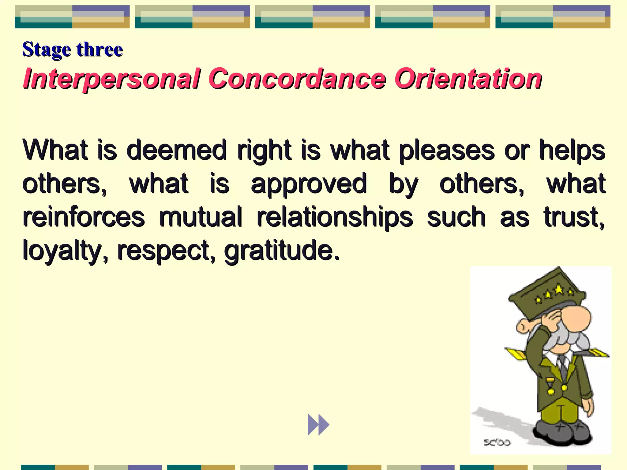 Stages of moral development | PPT