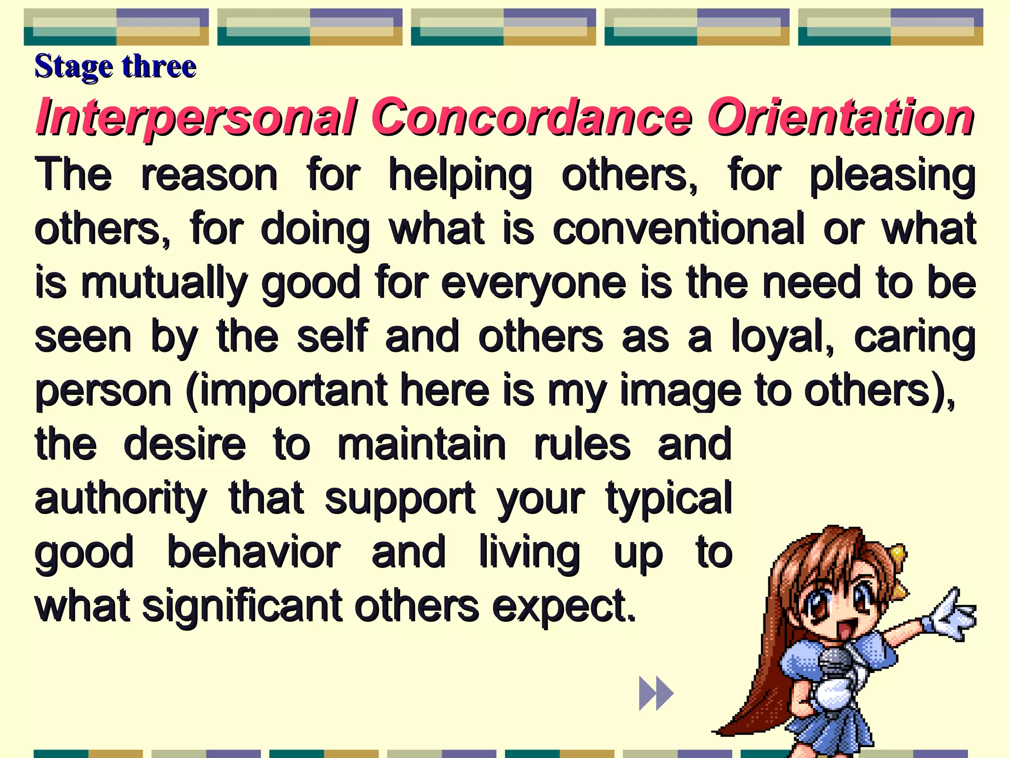 Stages of moral development | PPT