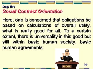 Stages of moral development | PPT