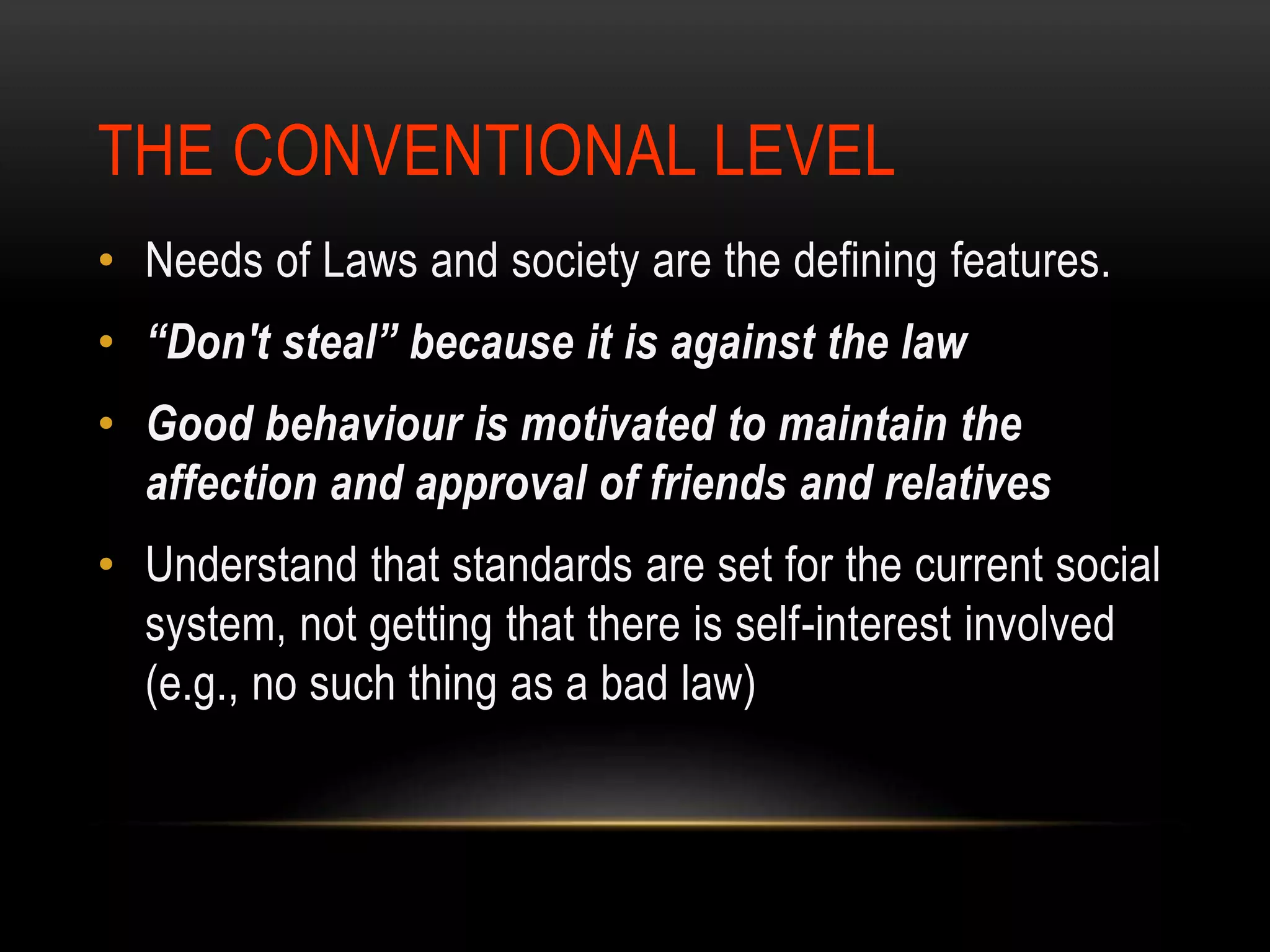 Stages of moral development by lawrence kohlberg (1971) | PPT