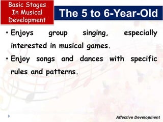 Stages of musical development | PPTX