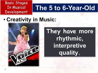 Stages of musical development | PPTX