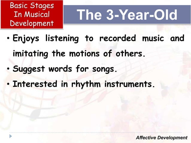 Stages of musical development | PPTX