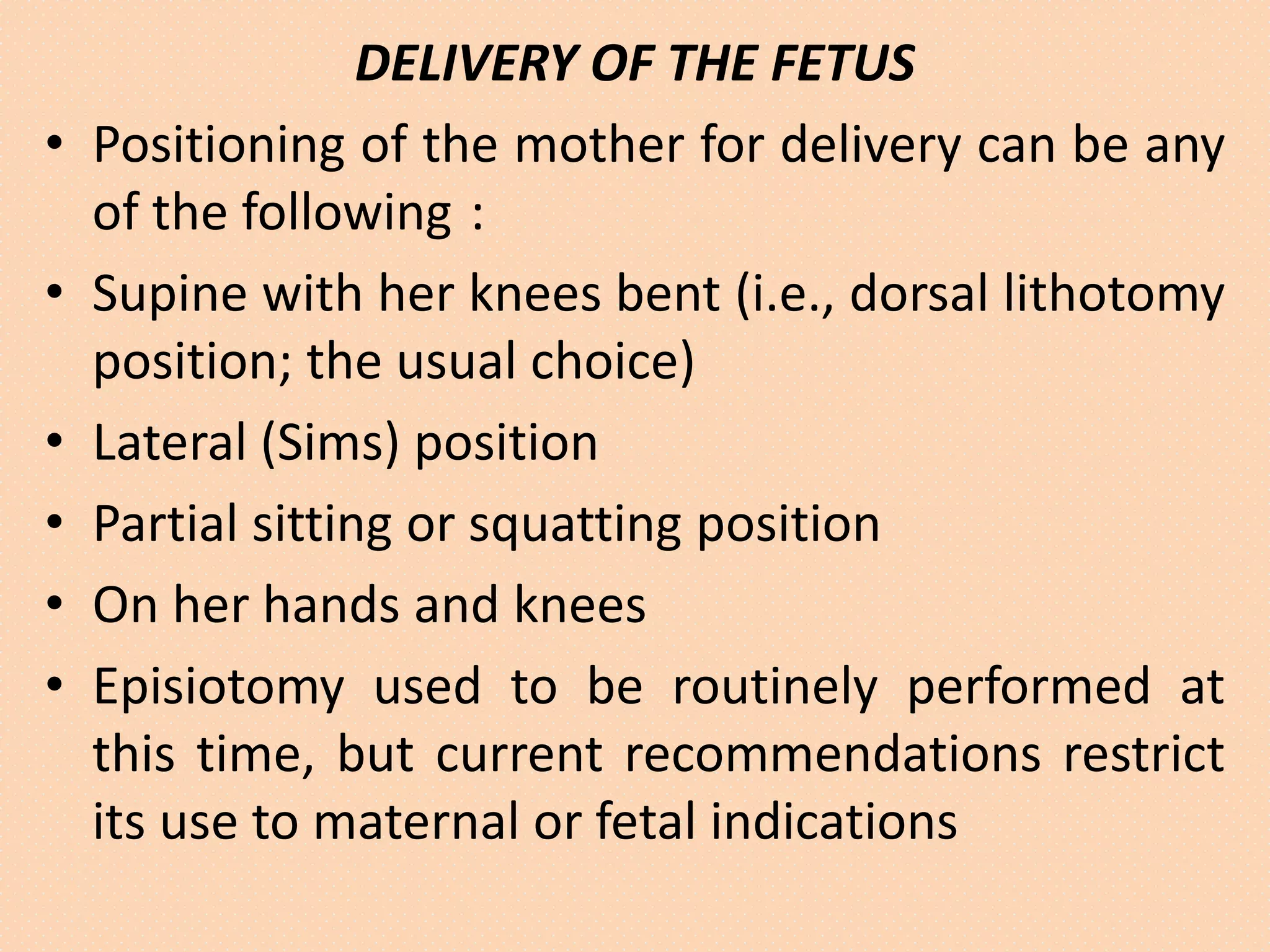 Stages of Normal Labor- easy explanation | PDF