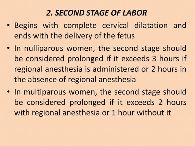 Stages of Normal Labor- easy explanation | PDF