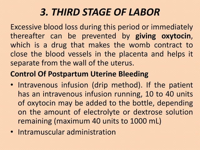 Stages of Normal Labor- easy explanation | PDF