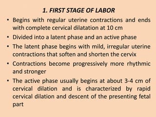 Stages of Normal Labor- easy explanation | PDF