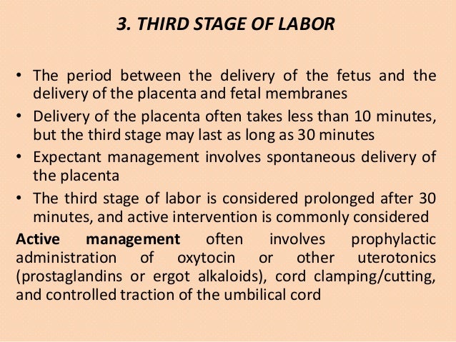 Stages of Normal Labor- easy explanation