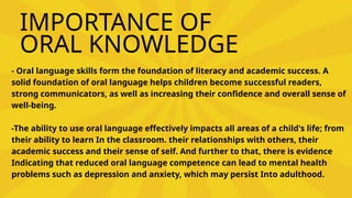 Stages of Oral Language Powerpoint .pptx