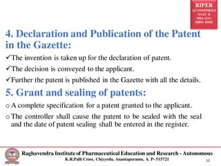 Stages/ Filing of Patenting | PDF