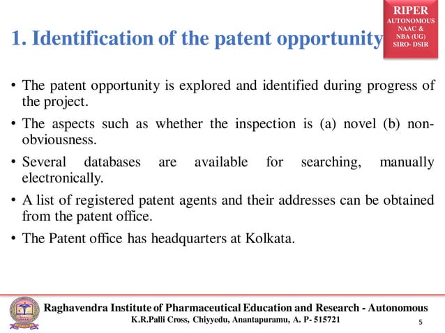 Stages/ Filing of Patenting | PDF | Computer Software and Applications ...