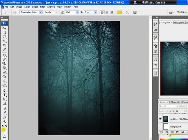 Stages of photoshop poster | PPTX | Technology & Computing