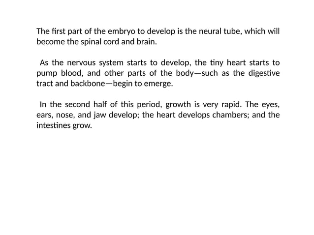 stages of prenatal development psychology | PPT