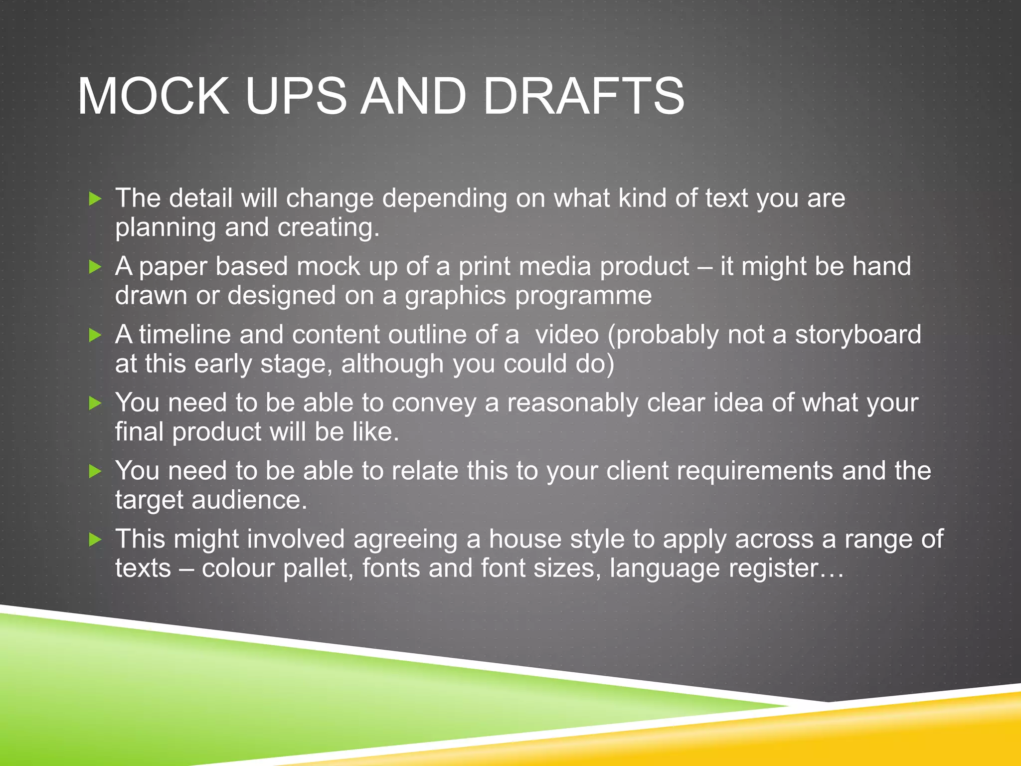 Stages of pre production and planning | PPT