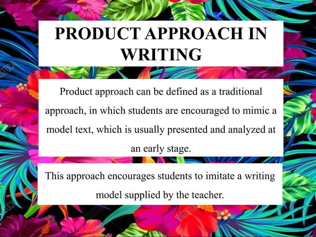 Stages of product approach by Azilah Abdullah | PPT