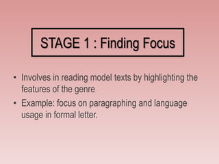 Stages of product approach | PPT