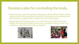 Stages of project approach with young children | PPTX