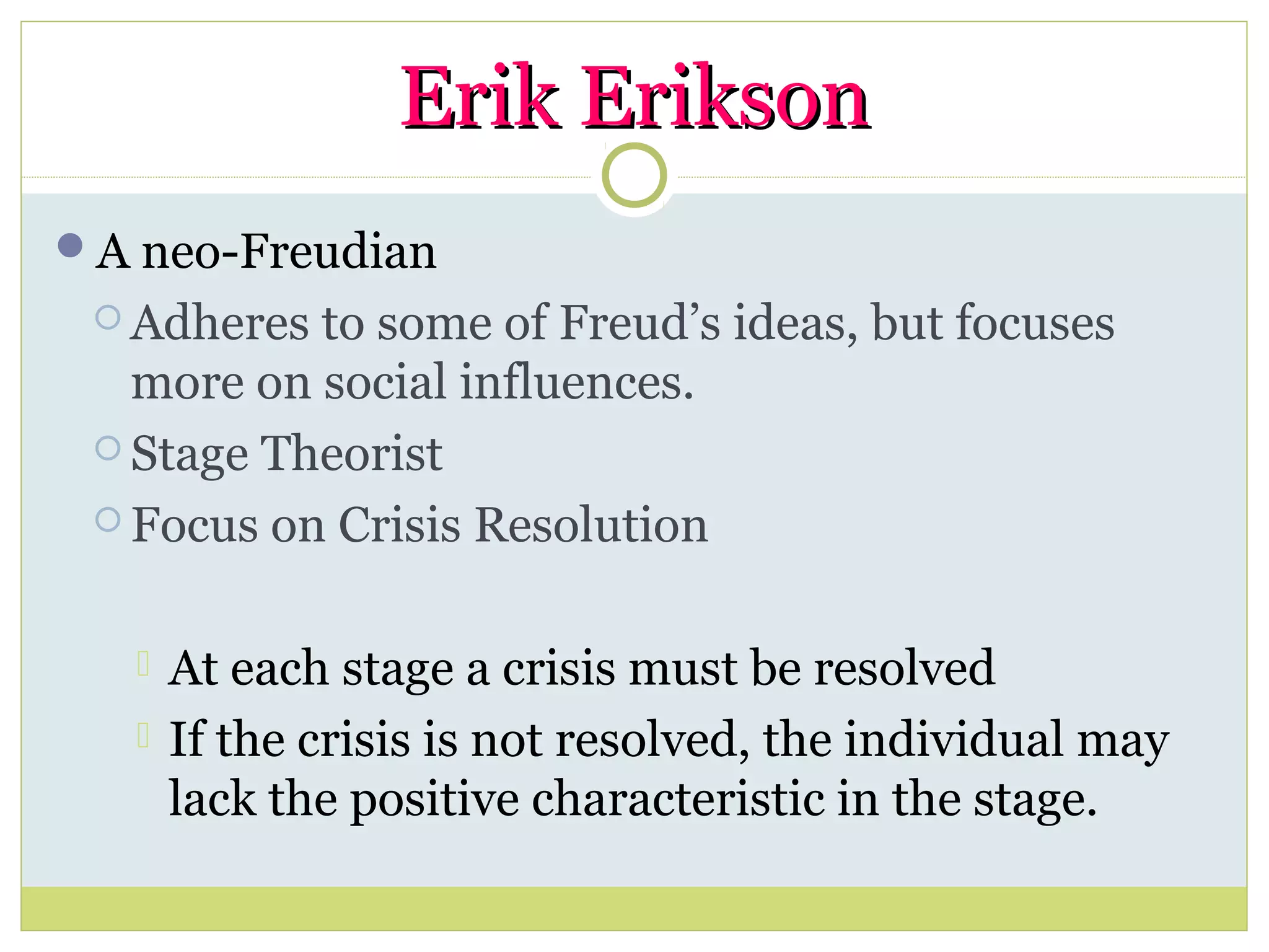 Stages Of Psychosocial Development | PPT