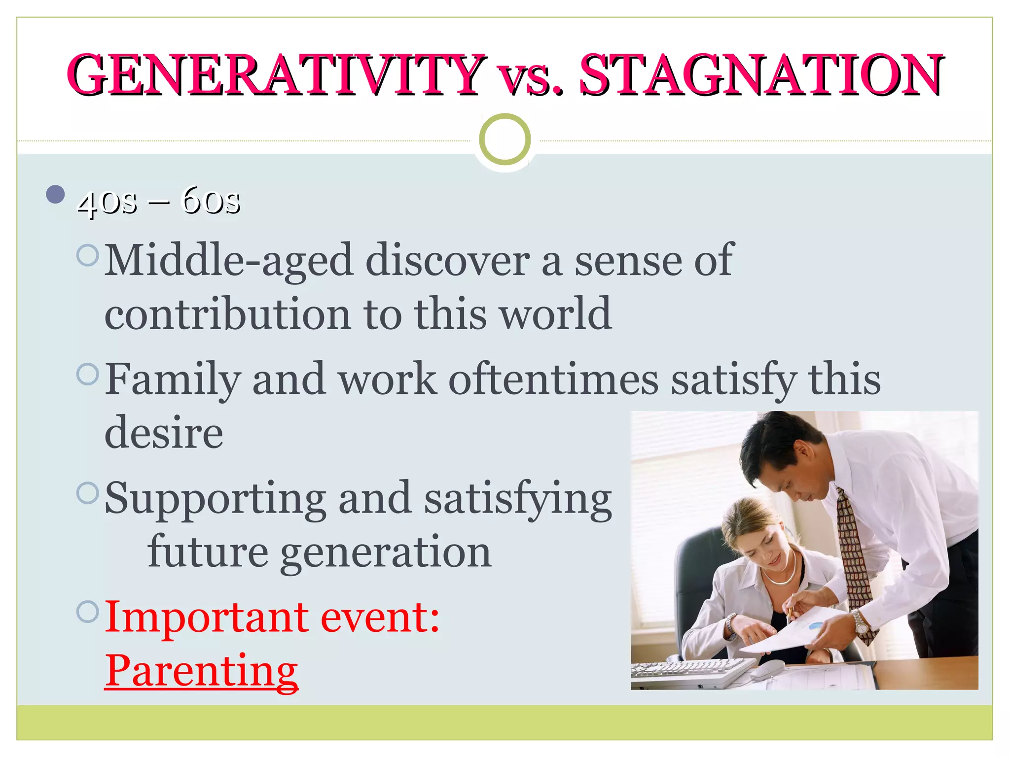 Stages Of Psychosocial Development | PPT