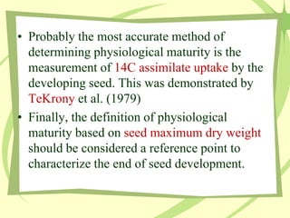 Stages of seed development | PPTX