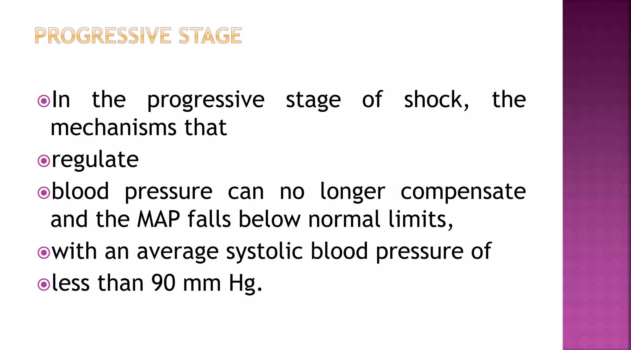 Stages of shock | PPTX