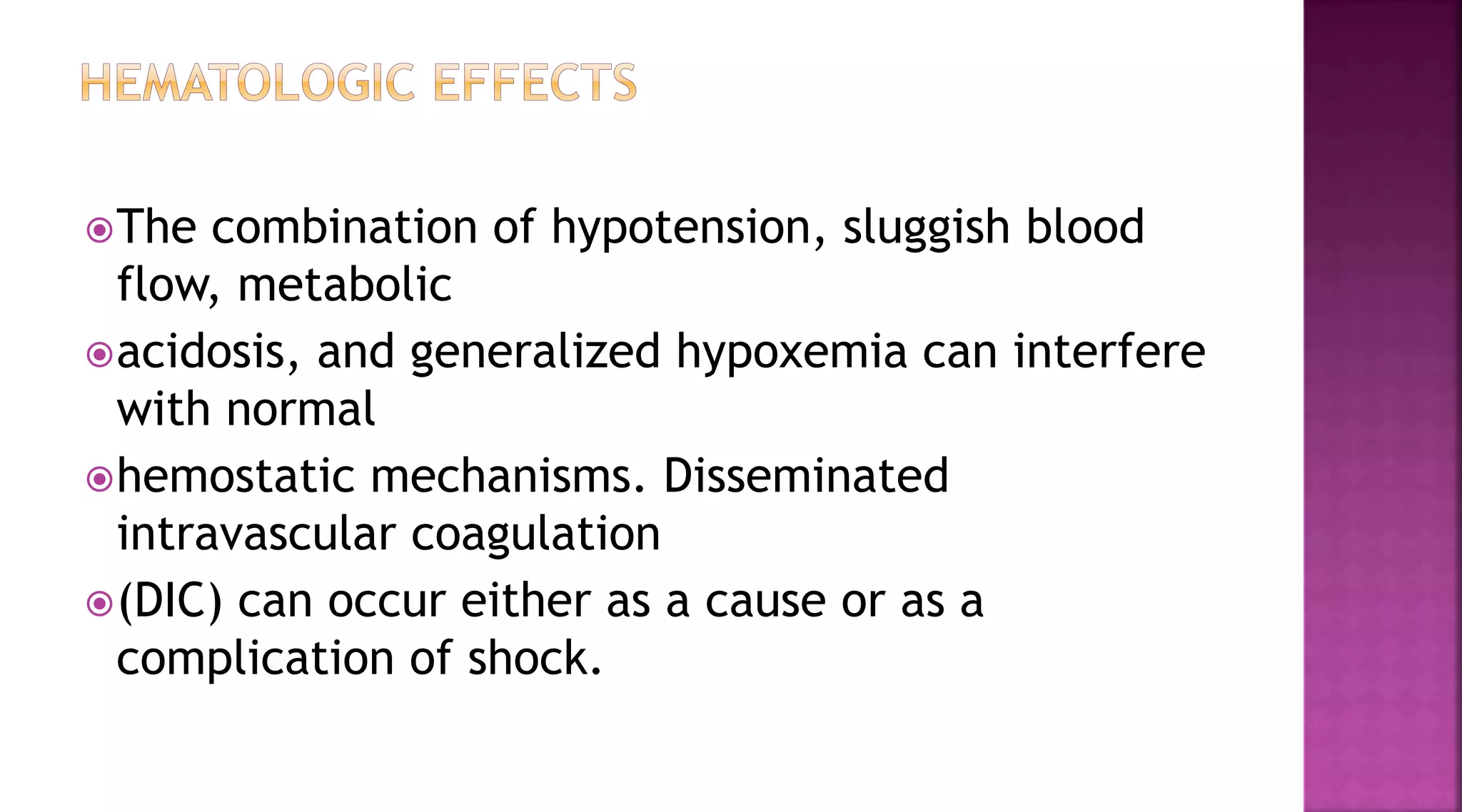 Stages of shock | PPTX