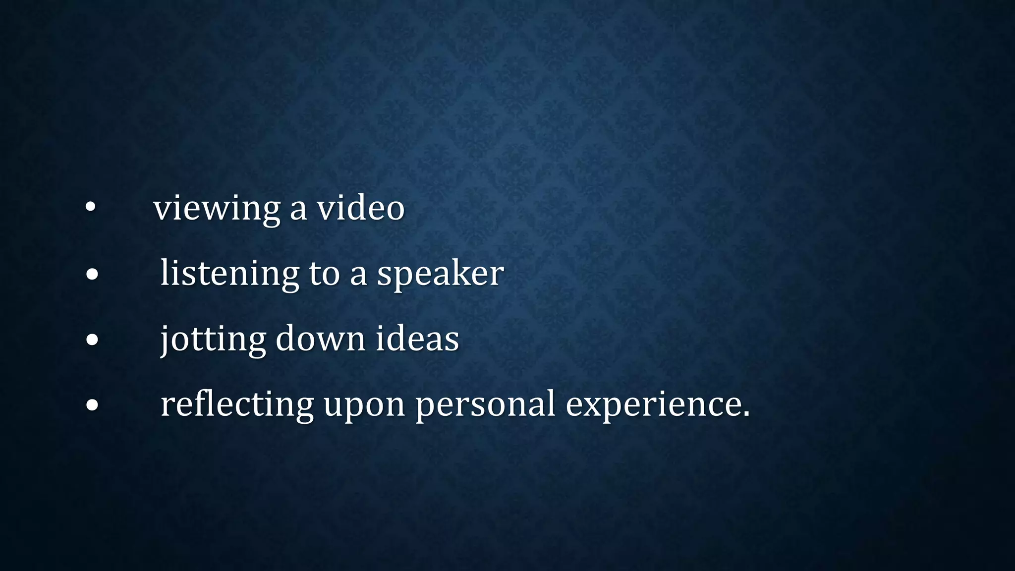 Stages of speaking | PPTX