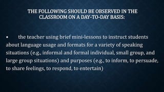 Stages of speaking | PPTX