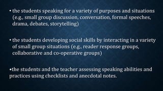 Stages of speaking | PPTX