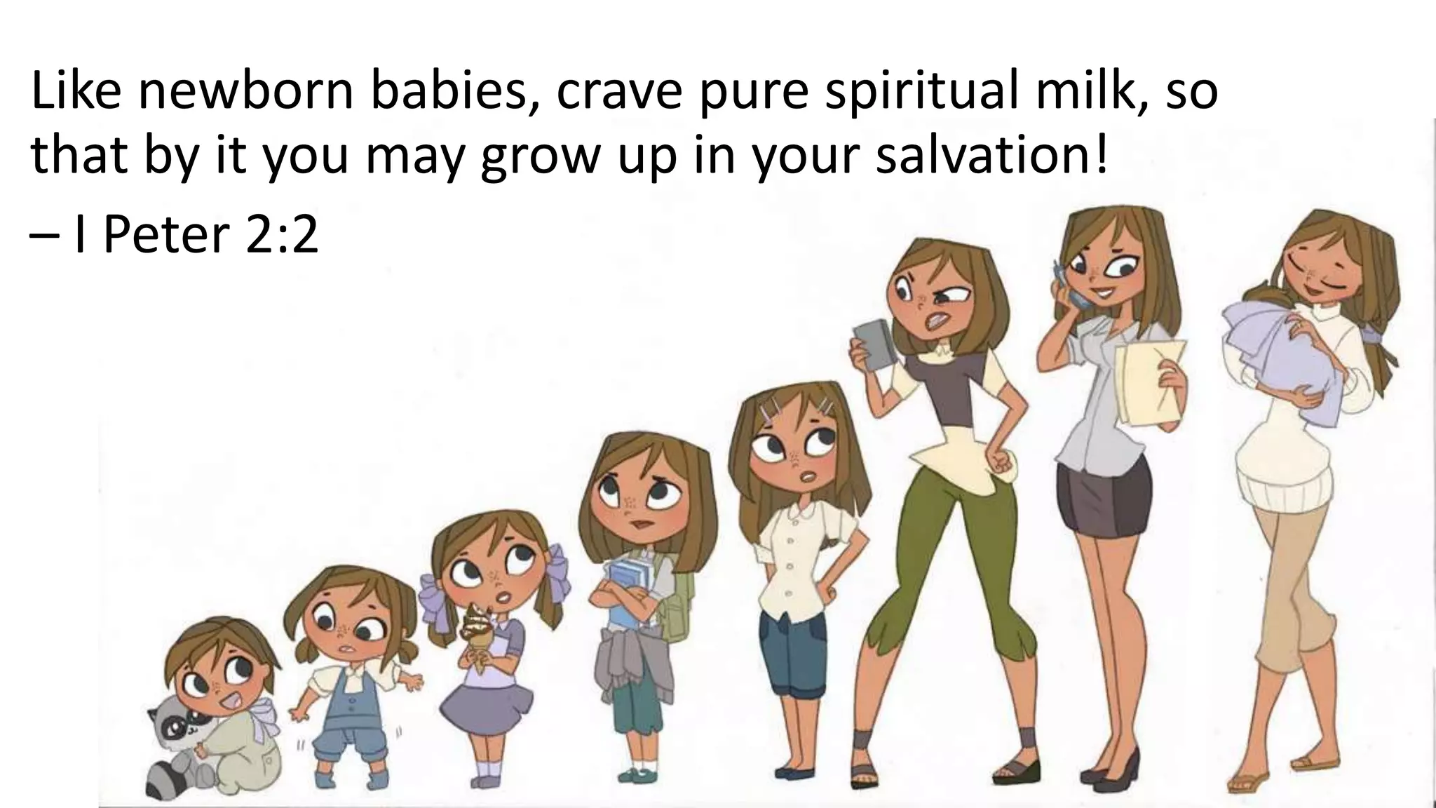 Stages of spiritual growth - spiritual infancy | PPTX