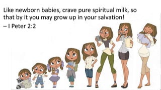 Stages of spiritual growth - spiritual infancy | PPTX