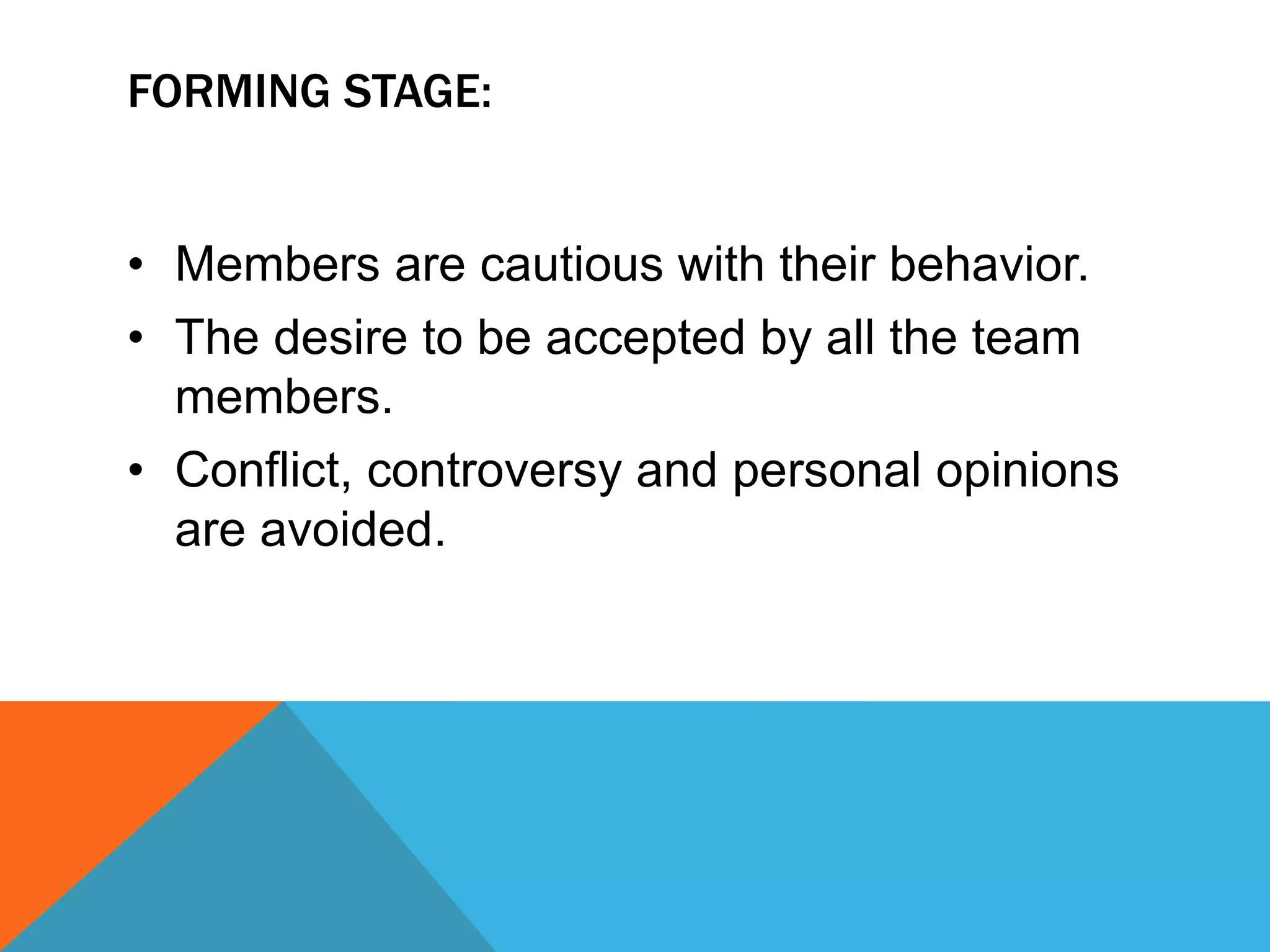 Stages of Team Development | PPTX