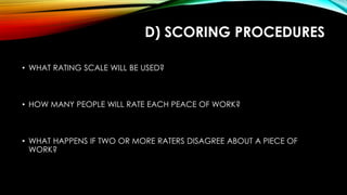 Stages of test development and common test techniques (1) | PPTX