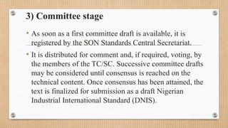Stages of the development of Nigerian Industrial Standards.pptx