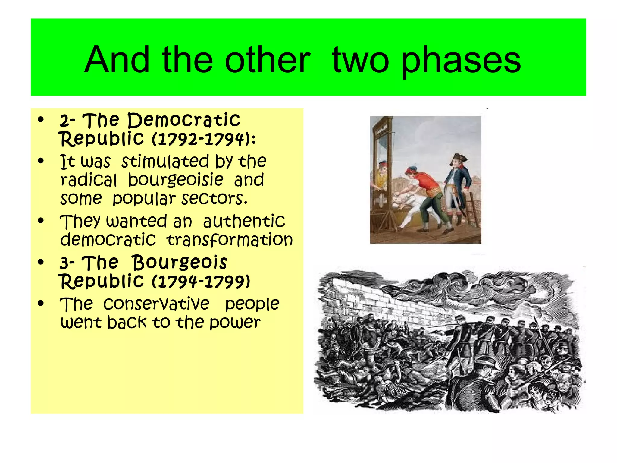 Stages of the french revolution | PPT