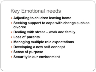 CAFS Stages of the lifespan | PPTX