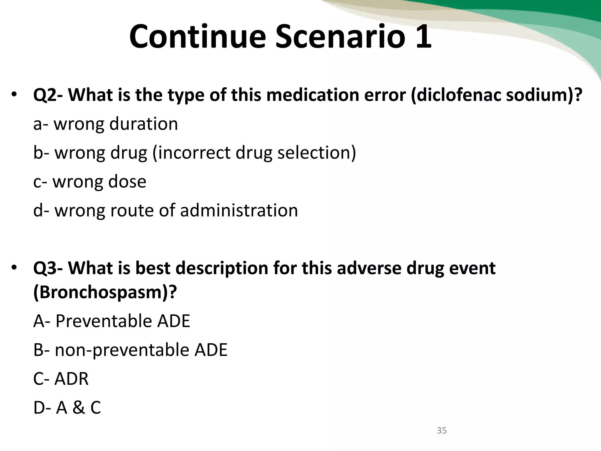 Stages of the medication use process and medication errors | PPTX