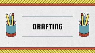 Stages of the Writing Process English Presentation Grey Colourful ...