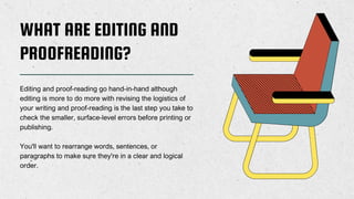 Stages of the Writing Process English Presentation Grey Colourful ...