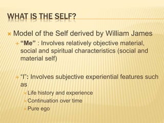 Stages or layers? Looking at the Development of the Self | PPTX
