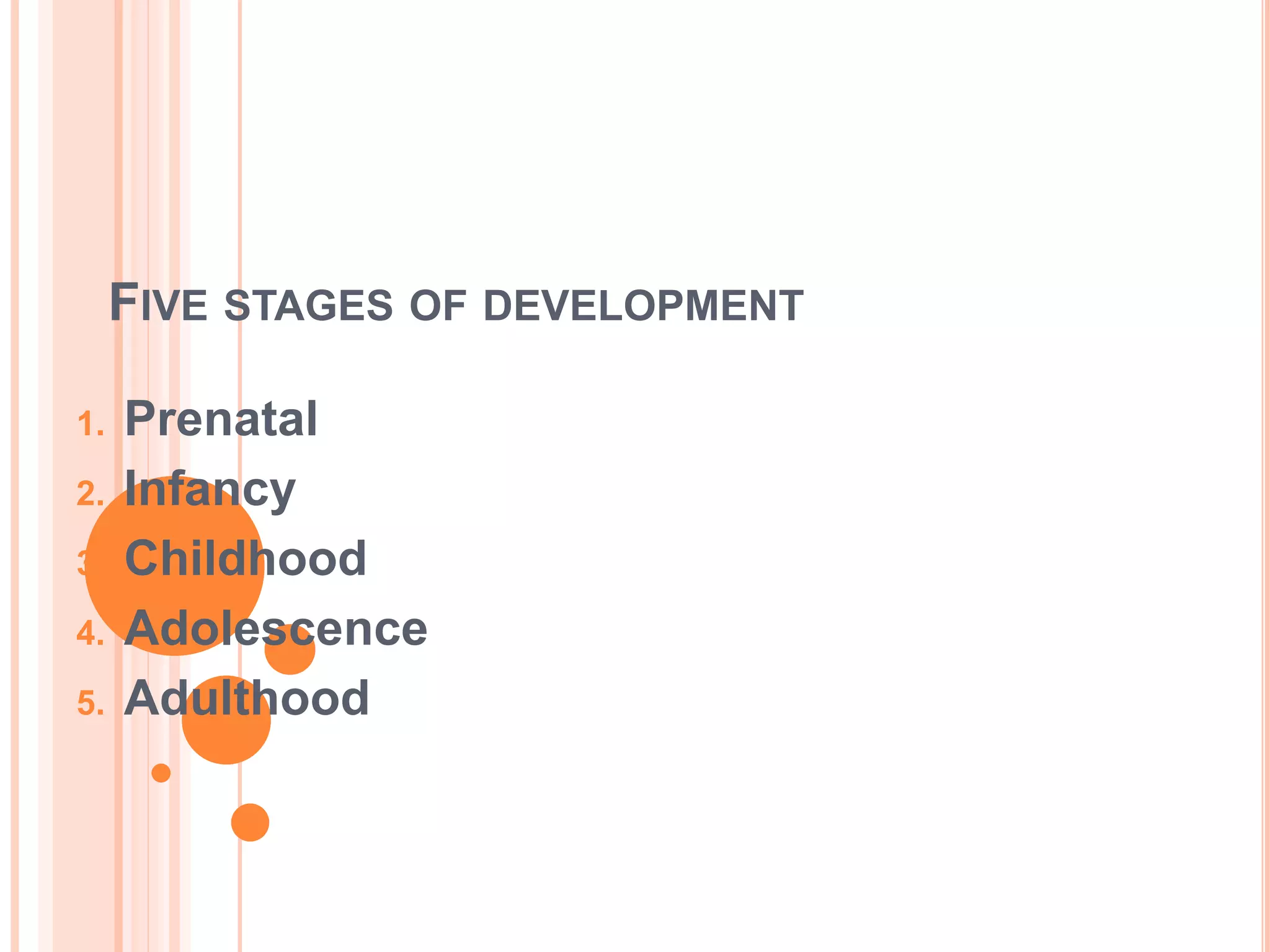 Stages or periods of development and learning | PPTX