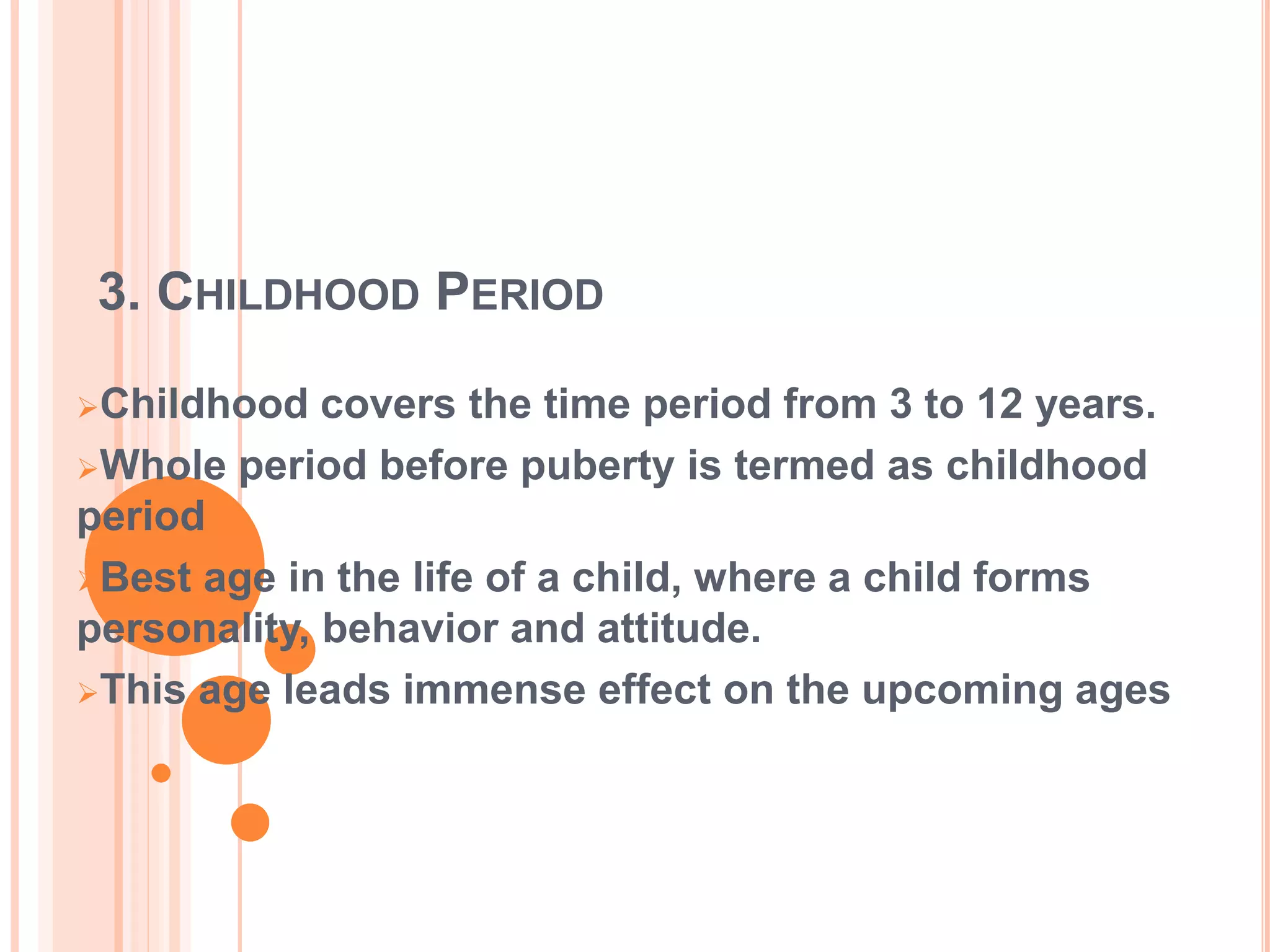 Stages or periods of development and learning | PPTX