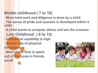Stages or periods of development and learning | PPTX
