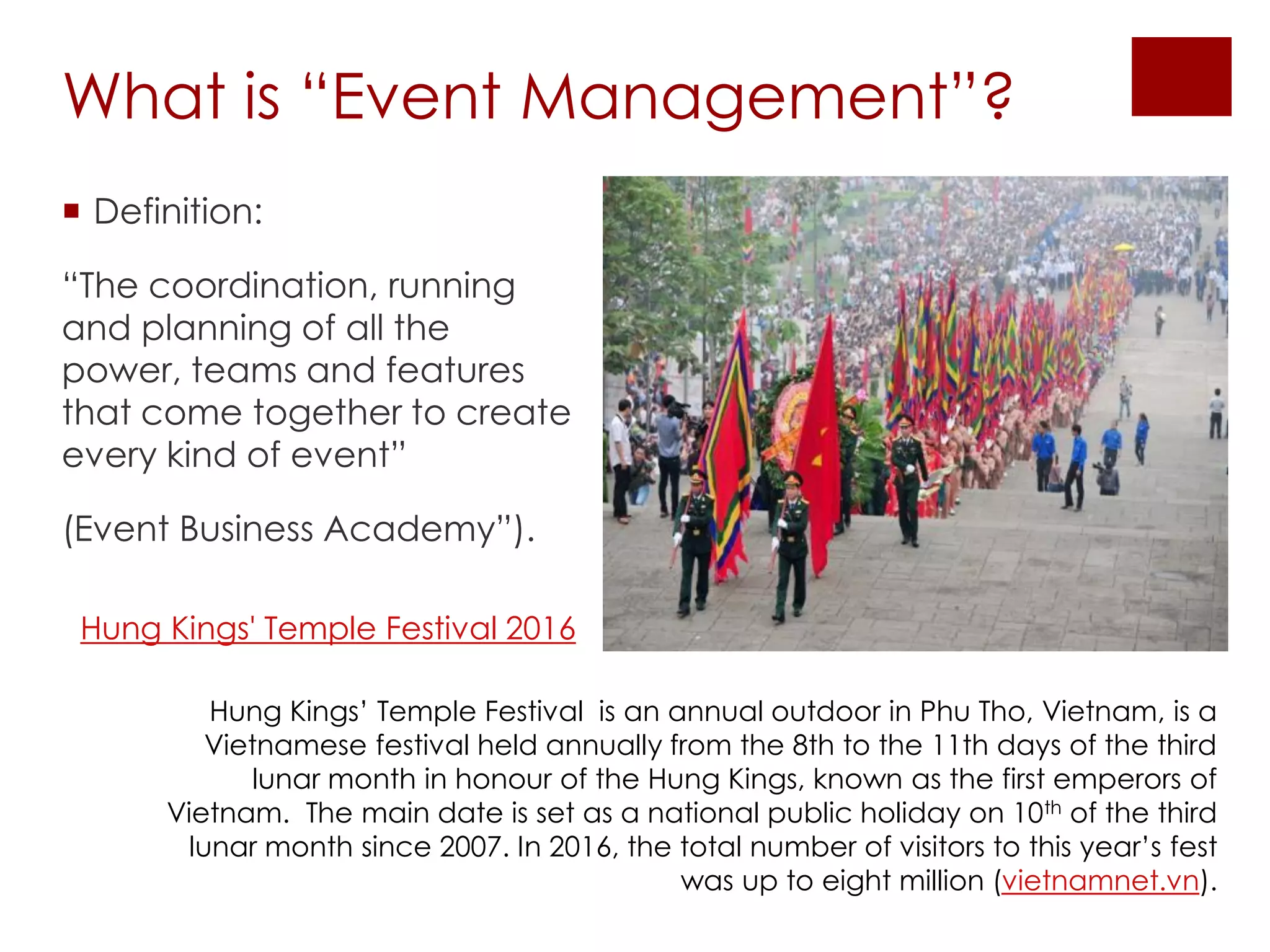 Stages to a Successful Event | PPT | Free Download