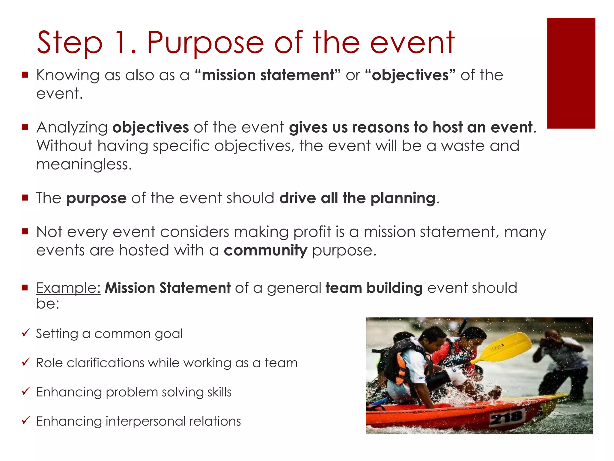 Stages to a Successful Event | PPT | Free Download