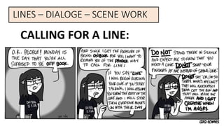 Stage terminology fo actors part 3 speech scene work | PPT